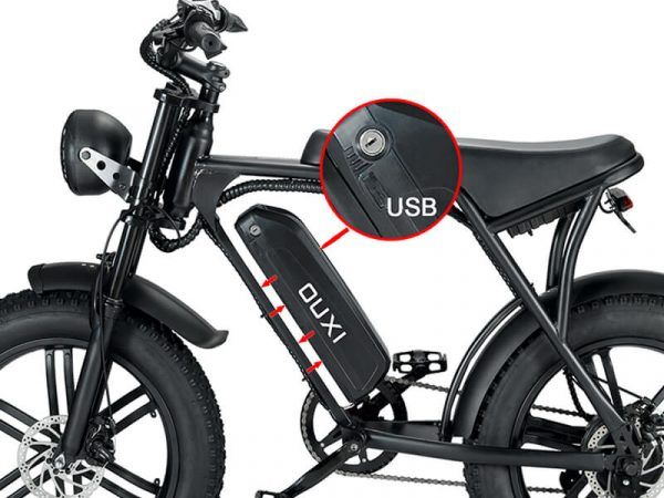 Xe đạp điện OUXI V8 Pro – New 2023 Phong cách cổ điển – An Tâm Ebike